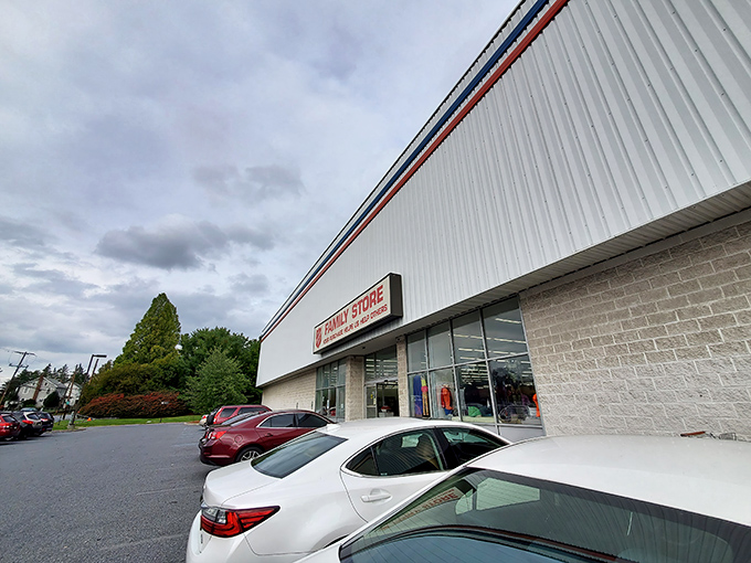 The Salvation Army's unassuming exterior hides a treasure trove within. Like finding the wardrobe to Narnia, but with vintage sweaters instead of snow.