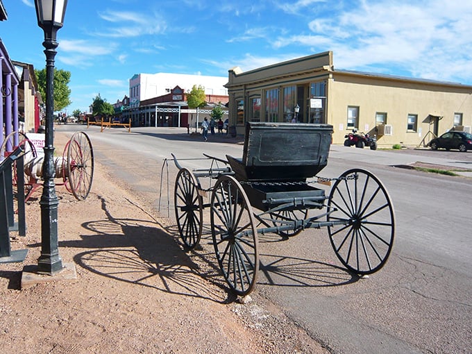 Step into America's most legendary gunfight town where wooden sidewalks still creak with Wild West stories.