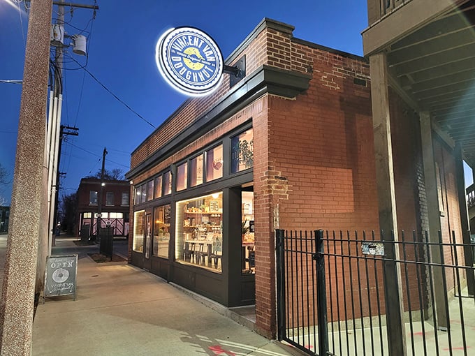 That brick facade might look modest, but inside Vincent Van Doughnut, sweet magic happens daily.