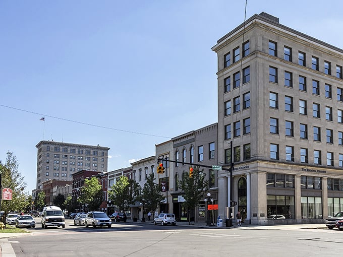 Warren's downtown streets whisper stories of resilience, where every brick building holds decades of community spirit.