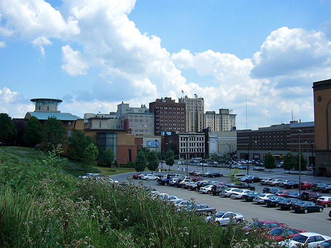 Downtown Youngstown spreads out like a well-planned neighborhood where parking spaces actually exist and buildings tell stories.