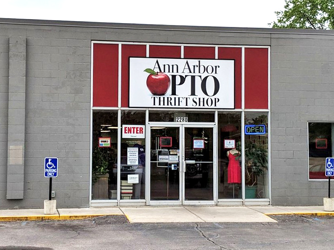 Clean lines and accessible entrance make this Ann Arbor gem feel more boutique than basic thrift store.