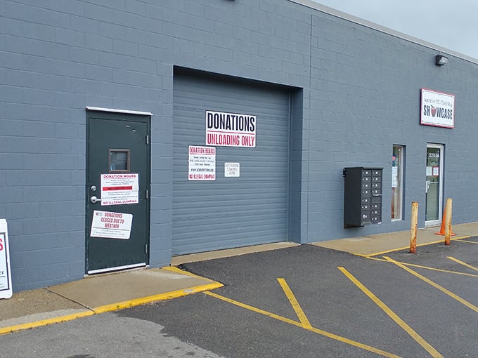 Those donation doors are like portals to a better future &ndash; for both your wallet and local schools!