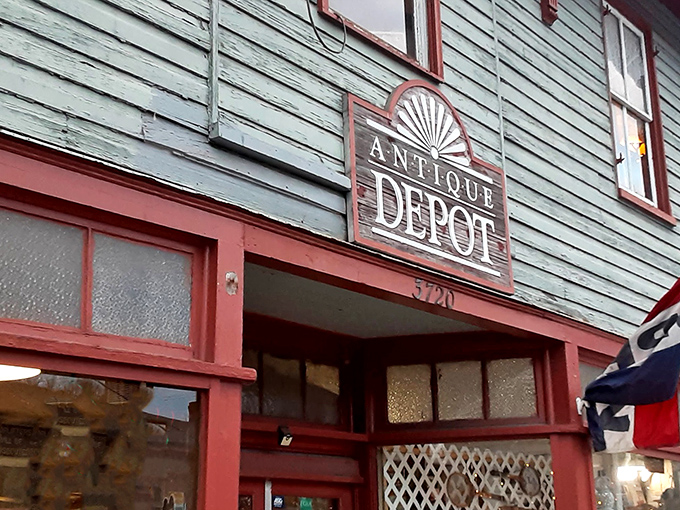 Step through these red-framed doors and discover why Ellicott City's antique scene is absolutely legendary.