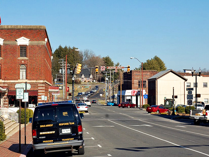 Athens' main thoroughfare looks frozen in time, where your dollar still commands the respect it deserves.
