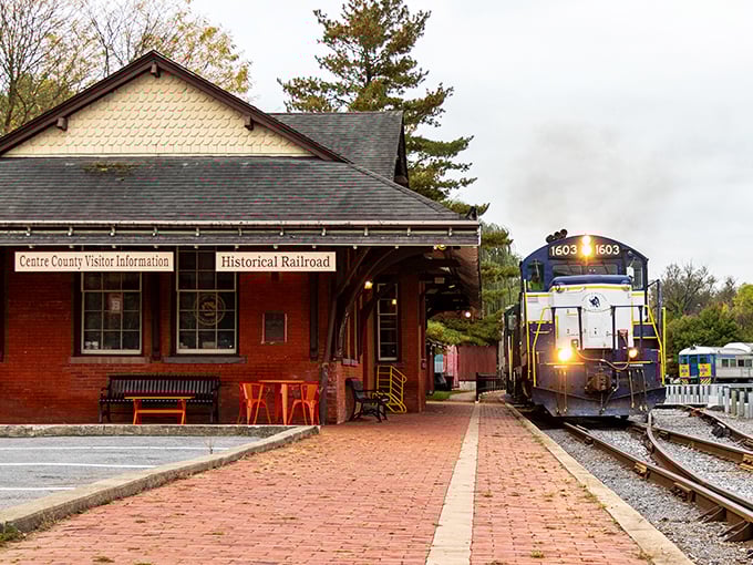 All aboard the nostalgia express! This historic depot whispers tales of steam engines and simpler times.