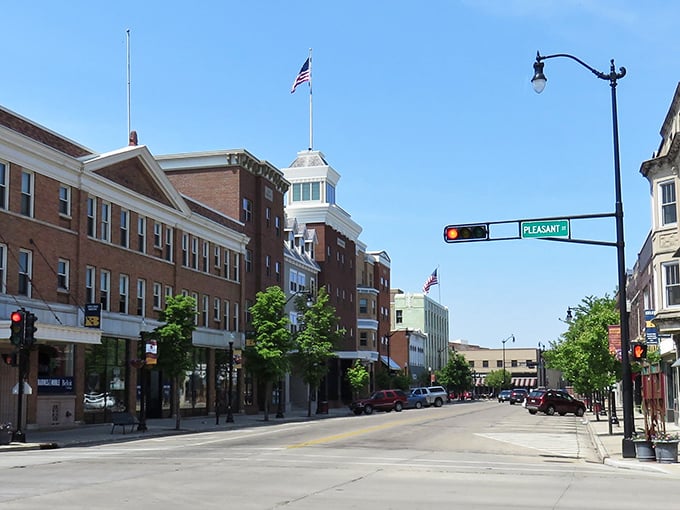 Downtown Beloit's streets welcome you with small-town charm that would make Norman Rockwell reach for his paintbrush.