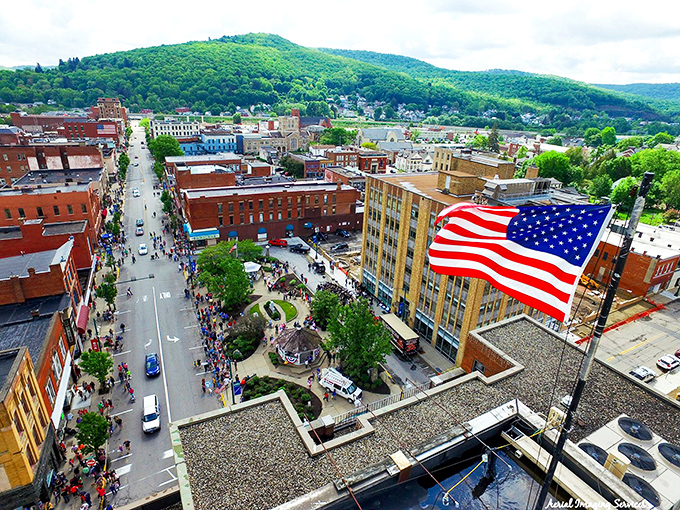 Main Street bustles with the kind of small-town energy that makes retirement feel like vacation.