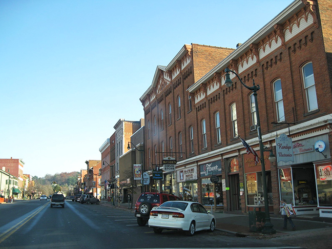 Downtown Brookville feels like stepping into a Norman Rockwell painting where community still matters.