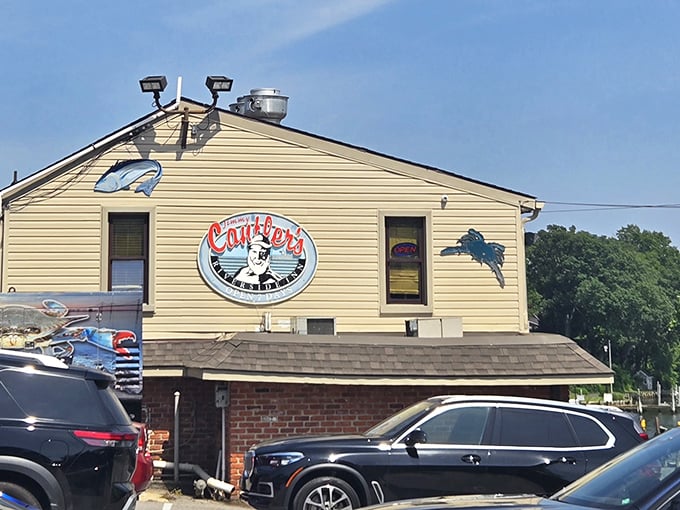 When a place looks this authentically Chesapeake, you know the crabs inside are worth the inevitable messy fingers.