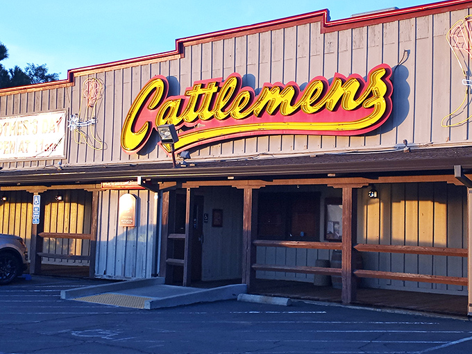 When the cowboy cutouts greet you at the door, you know you're in for authentic ranch-style dining.