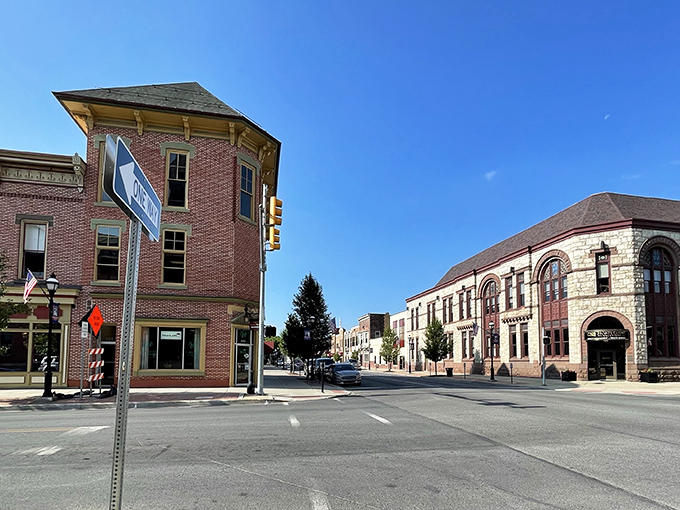 Clearfield's quaint main street feels like stepping into a Norman Rockwell painting, minus the inflated modern price tag.