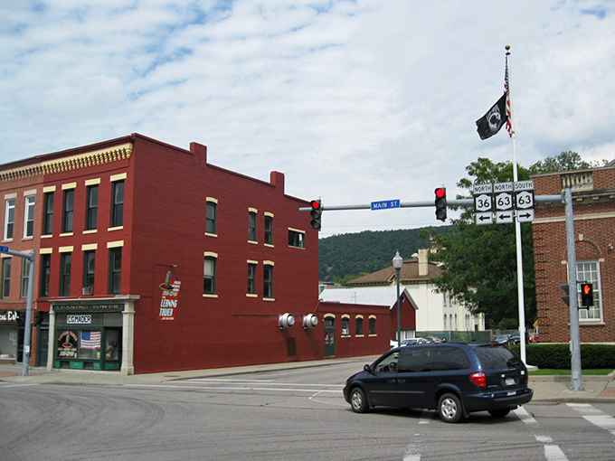 Red brick buildings stand sentinel at Dansville's crossroads. This affordable gem offers prices that feel like a throwback to simpler times.