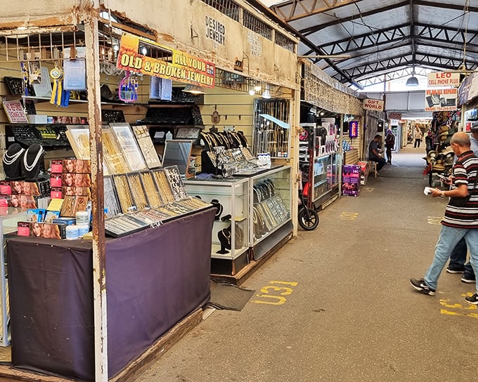 Treasure hunting begins here! Rows of vendor stalls stretch as far as the eye can see, each one a potential goldmine of unexpected finds.