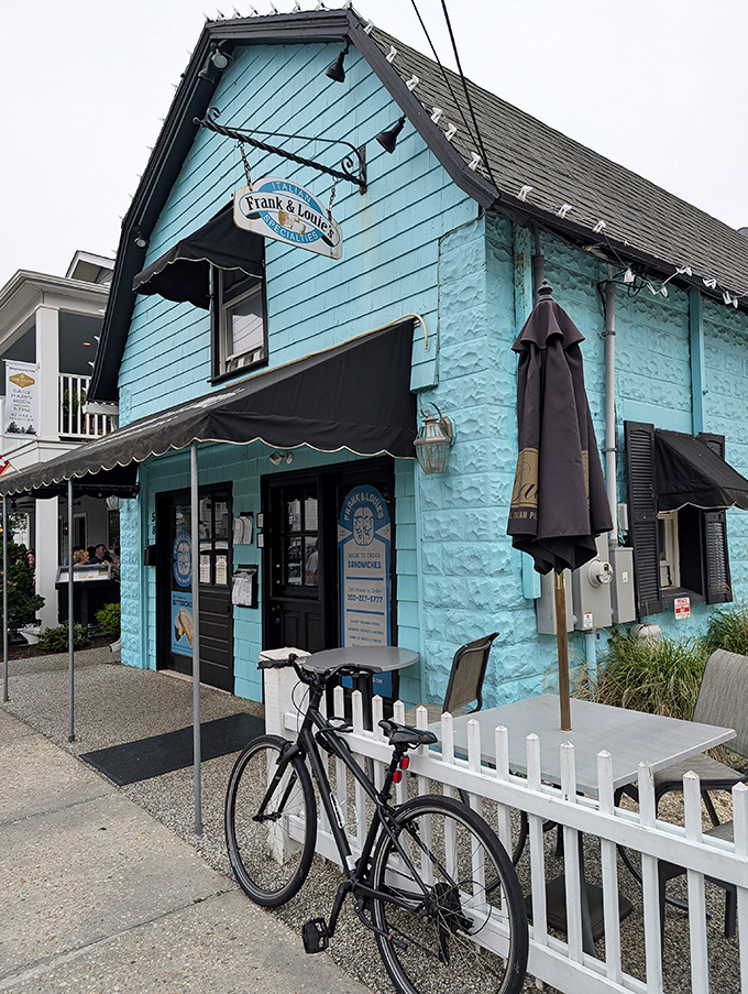 Sometimes the best treasures come in the smallest packages, especially when they're painted ocean blue.