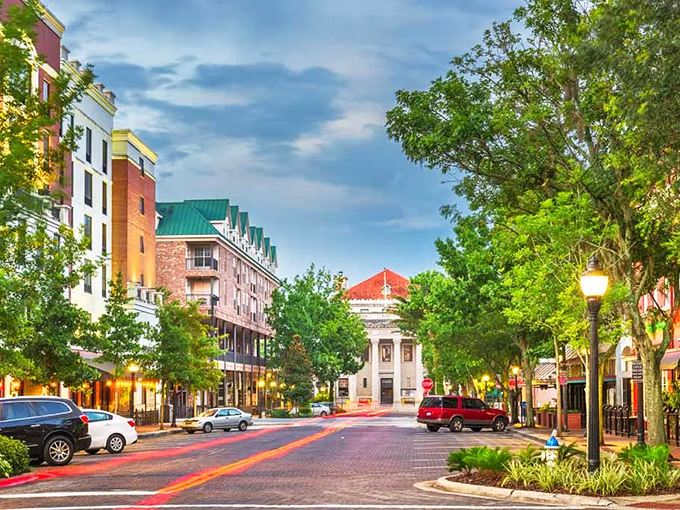 Historic downtown Gainesville offers charm without the sticker shock. Brick streets and leafy trees create a movie-set feel for everyday living.
