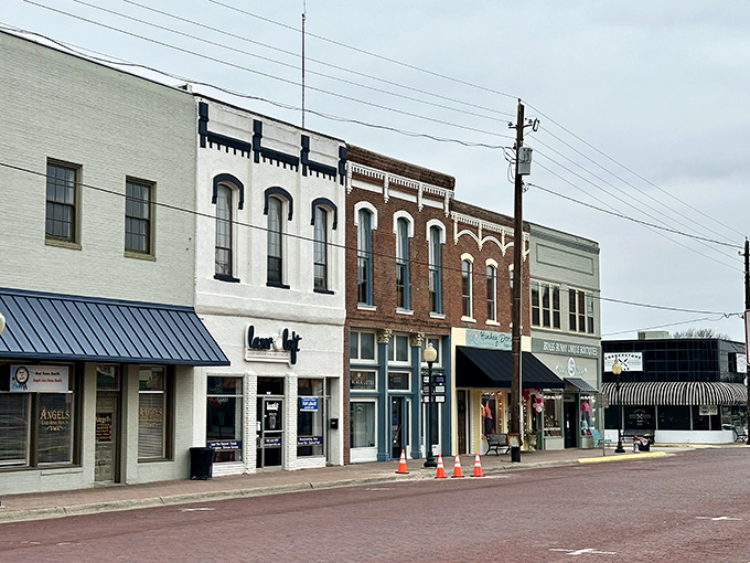 Main Street magic in Gainesville, where that classic theater marquee still lights up the night. Remember when going to the movies was an event?