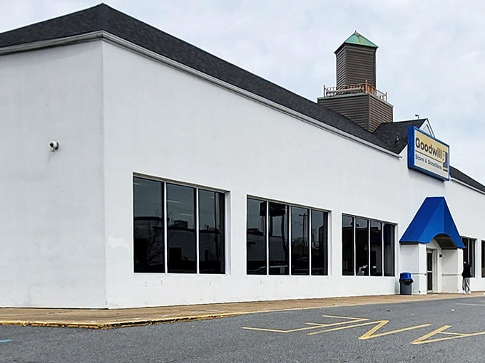 Clean lines and spacious design make this Goodwill feel more like shopping than scavenging through dusty attics.