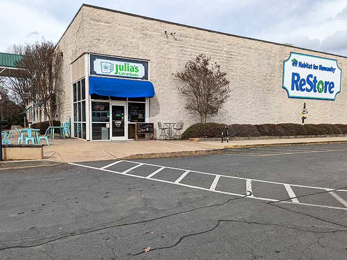 Julia's Caf&eacute; nestled beside the ReStore offers the perfect pit stop when your treasure hunting energy needs a boost.