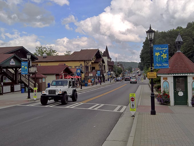 Welcome to Helen, where German charm meets Southern hospitality. This Alpine village in Georgia proves you don't need a passport for a European getaway.