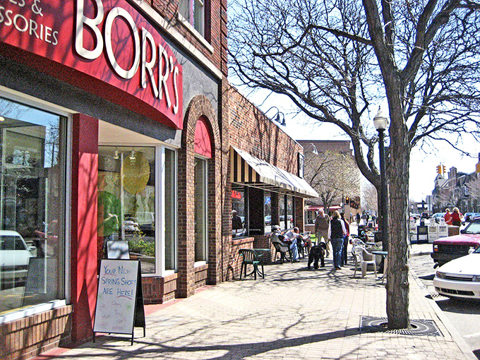 Small-town streets invite leisurely strolls, proving that the best discoveries happen at walking pace.