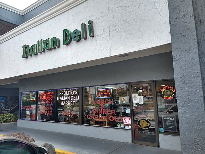 Those window signs aren't just decoration - they're a roadmap to sandwich paradise waiting inside.