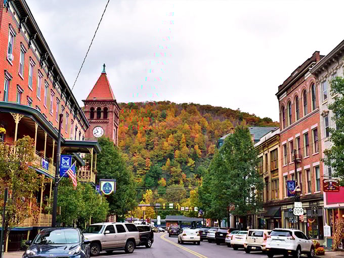 Fall paints Jim Thorpe's historic streets with nature's most vibrant palette. Small-town magic at its finest!
