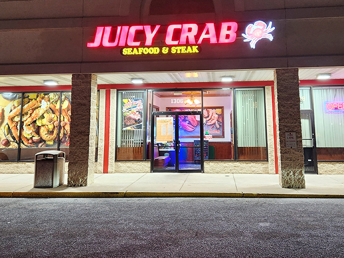 When the neon lights up, you know it's time for some serious seafood indulgence tonight.