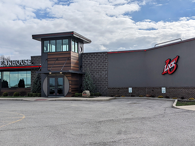 That architectural tower isn't just for show &ndash; it's a beacon calling meat lovers to their happy place.