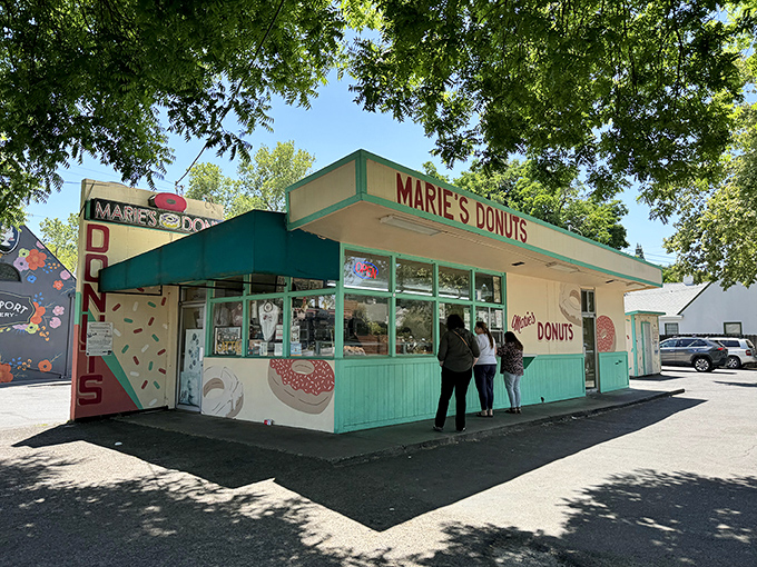 Marie's proves that sometimes the best treasures come wrapped in the most cheerful packages imaginable.