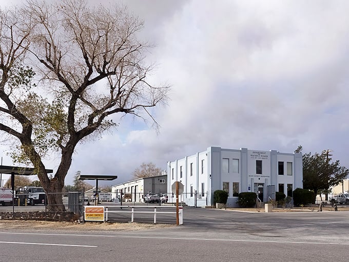 The Mojave courthouse stands proud and simple, where life moves at a refreshingly unhurried pace.