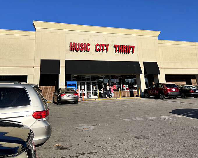 Where fashion treasures and wallet-friendly prices create the perfect shopping harmony in Music City.