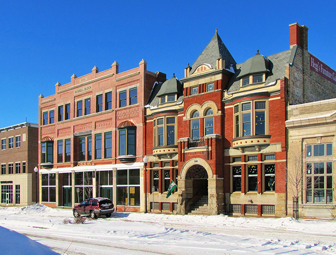 These restored Victorian buildings prove that lakeside elegance never goes out of style.