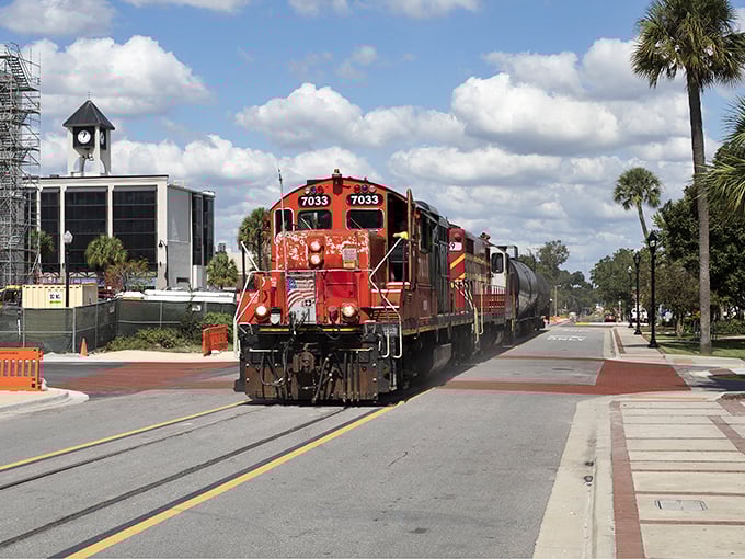 When trains still ruled the rails, bringing adventure and possibility to every crossing.