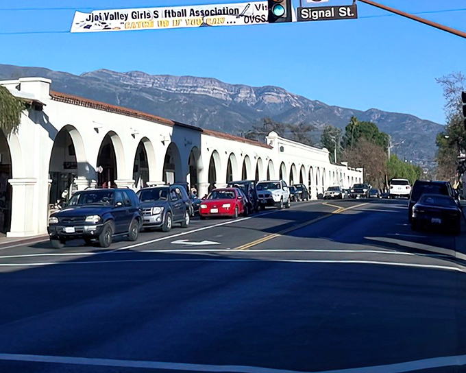 Those majestic peaks watching over Ojai's main street remind you why artists flock here.