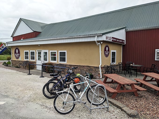 Cyclists know the secret - Old World Breads is the perfect pit stop for refueling with delicious doughy delights.