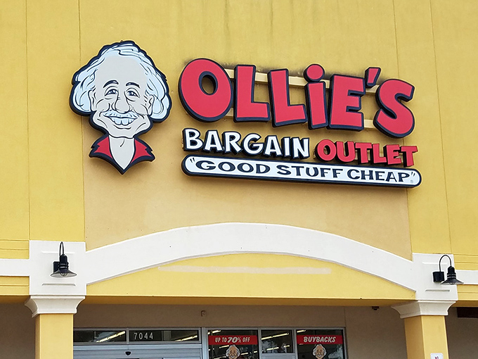 When a store's motto is literally painted on the building, you know they're serious about those bargain-hunting adventures.