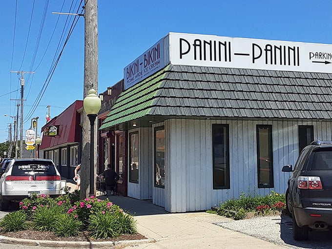 Simple storefront, extraordinary sandwiches. Panini Panini proves great things come in unassuming packages.