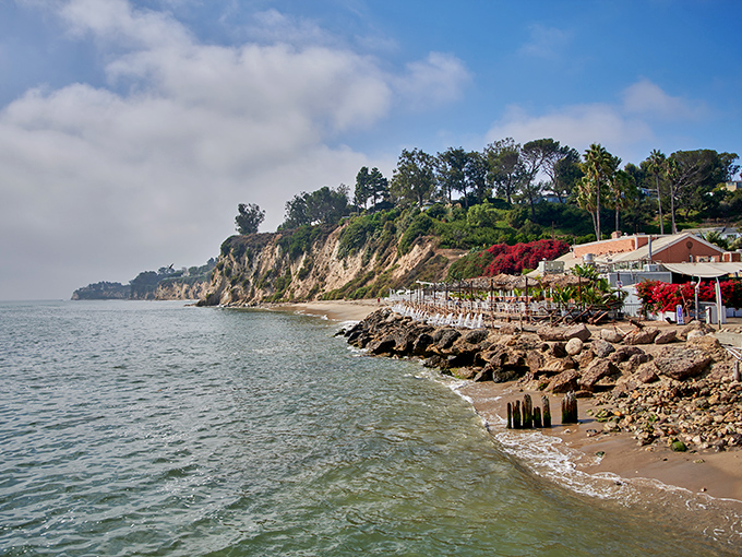 Crystal waters and clifftop dining create the ultimate California coastal experience worth savoring.