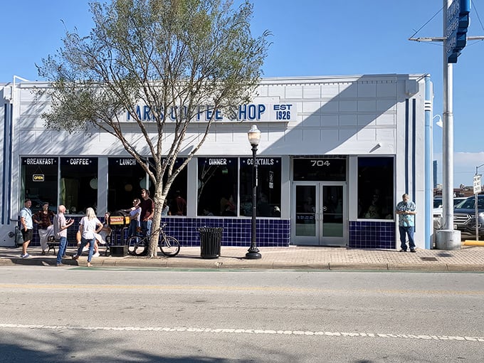Where locals have been lining up since before Instagram was a thing. This unassuming storefront hides breakfast gold.