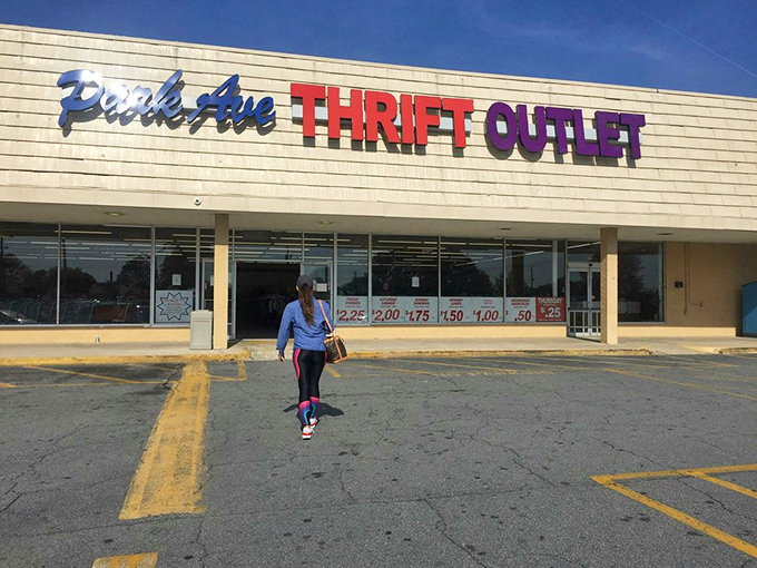 That classic storefront charm says "come on in" louder than any fancy advertisement ever could.