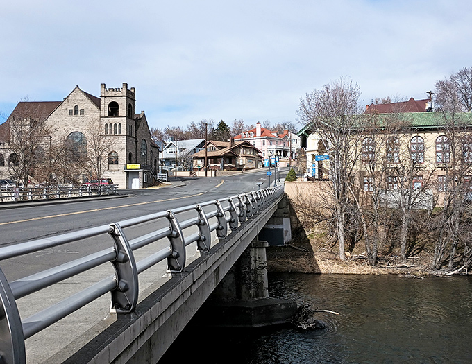 These historic bridges and stone buildings look like a movie set, but the living costs are refreshingly real.