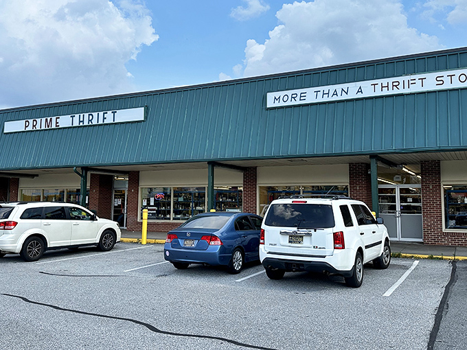 That "More Than A Thrift Store" sign isn't kidding - this place delivers on its ambitious promise.