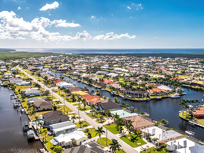 Canal-front homes where your morning coffee comes with a water view. Social Security stretches further with these million-dollar vistas.