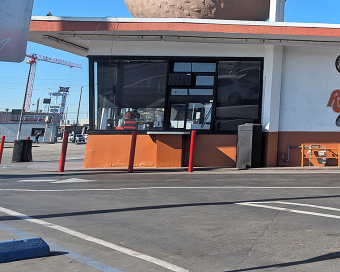 That vintage drive-in whispers promises of handcrafted perfection that your grandparents would recognize and approve.