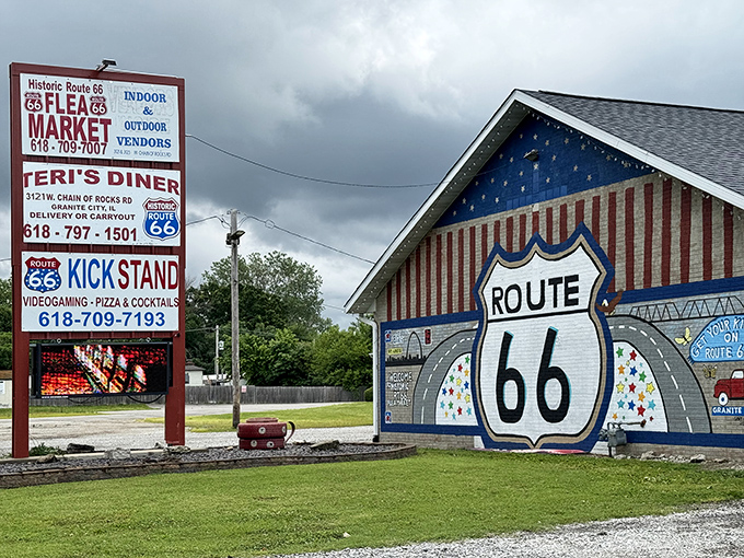Classic Americana meets bargain hunting along the Mother Road - your wallet will thank you later.