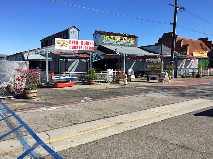 Don't let the industrial look fool you - inside awaits seafood magic that'll make you forget fancy restaurants.