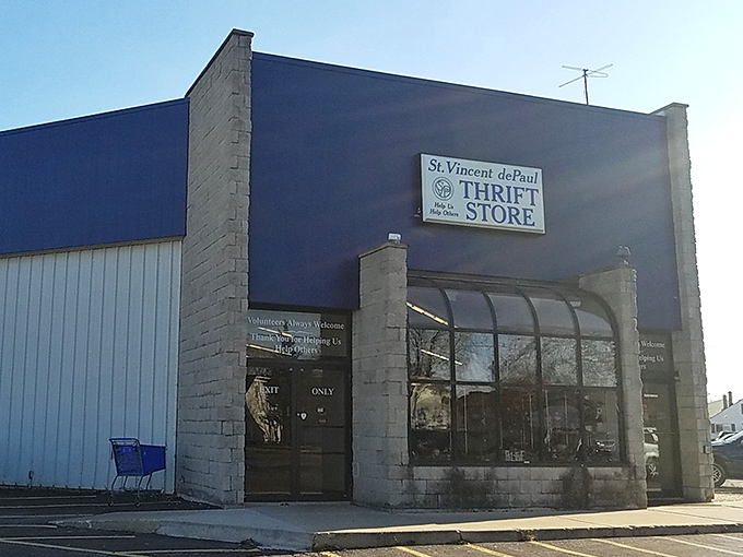 A clean, inviting exterior hints at treasures waiting inside&mdash;no thrift store chaos required.