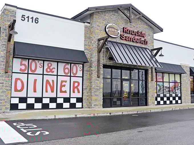 The Knuckle Sandwich: Checkered floors and nostalgic vibes&mdash;this place doesn't just serve sandwiches, it serves time travel with a side of crispy fries.