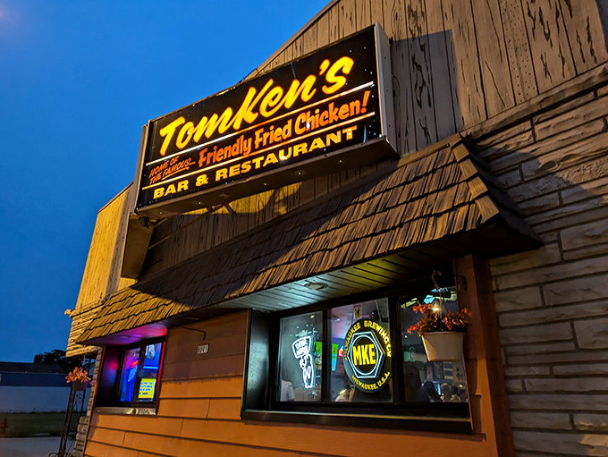 When the neon glows at twilight, you know something magical is happening behind those humble walls.